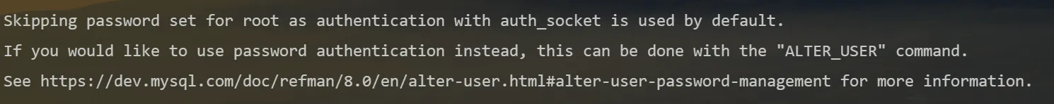 Ubuntu 安装 Mysql 并配置远程连接 惜寞的无人小间 